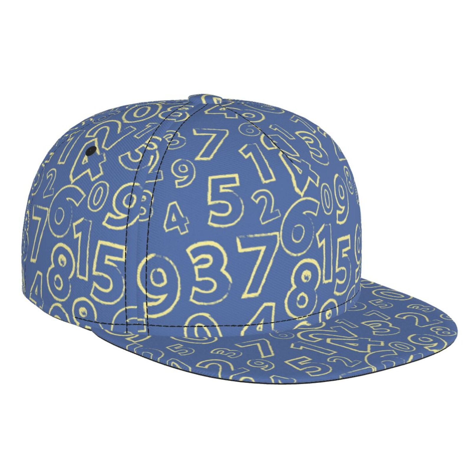 Baseball Cap - blue math number Hats for Men/Women Low Profile ...