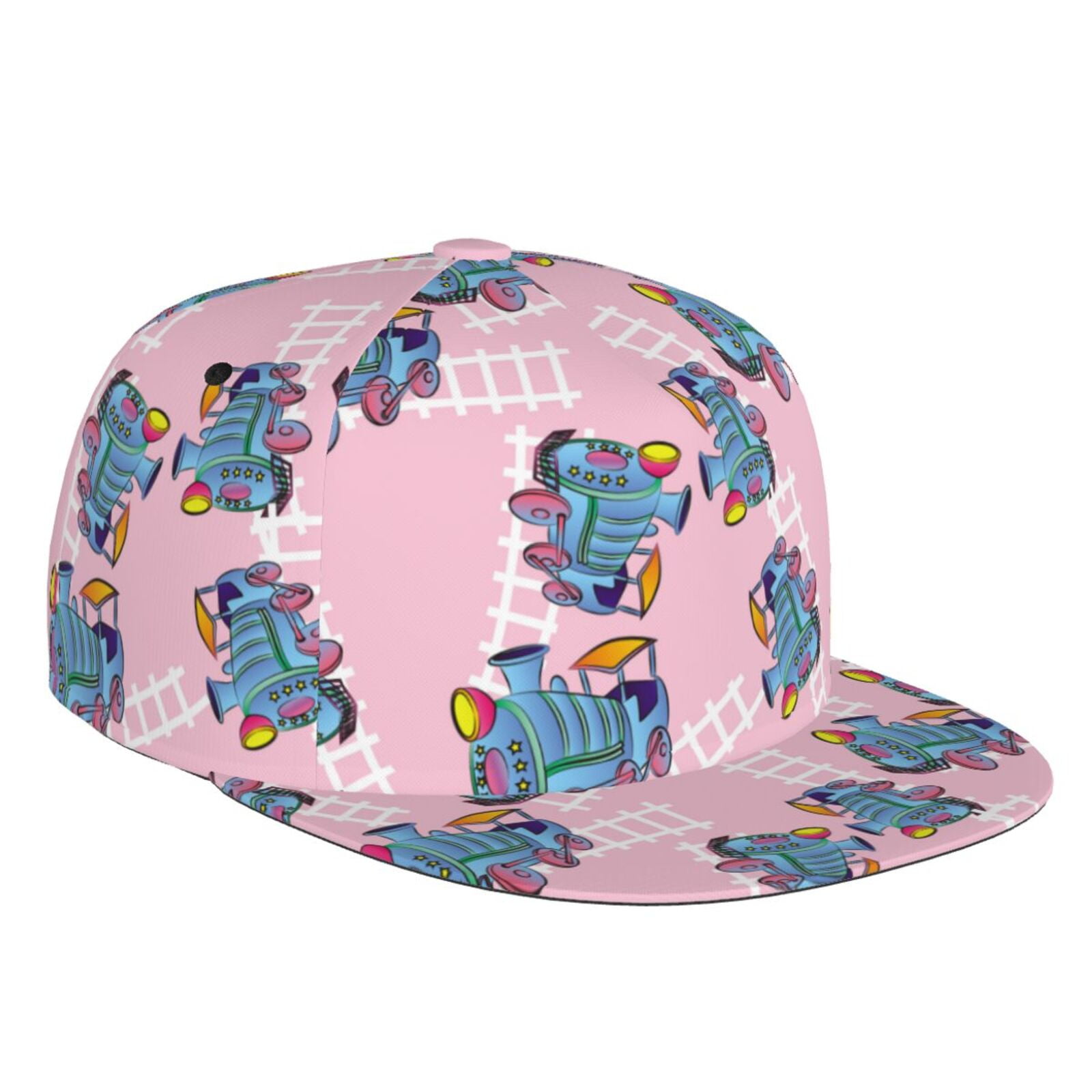 Baseball Cap - cartoon Trains Pattern Hats for Men/Women Low Profile ...