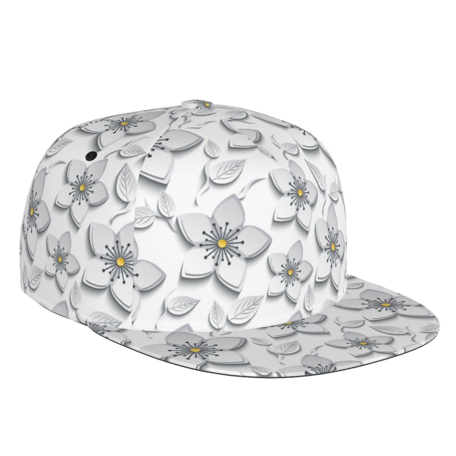 Baseball Cap - cool white berry blossoms Hats for Men/Women Low Profile ...
