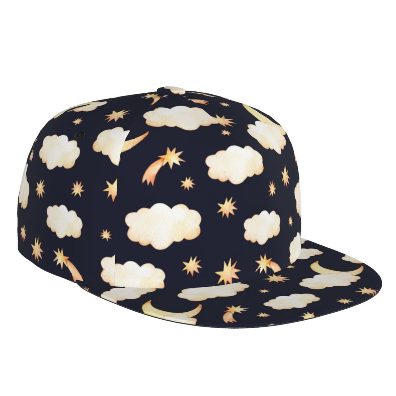 Baseball Cap - cute clouds moon stars Starry sky Hats for Men/Women Low ...