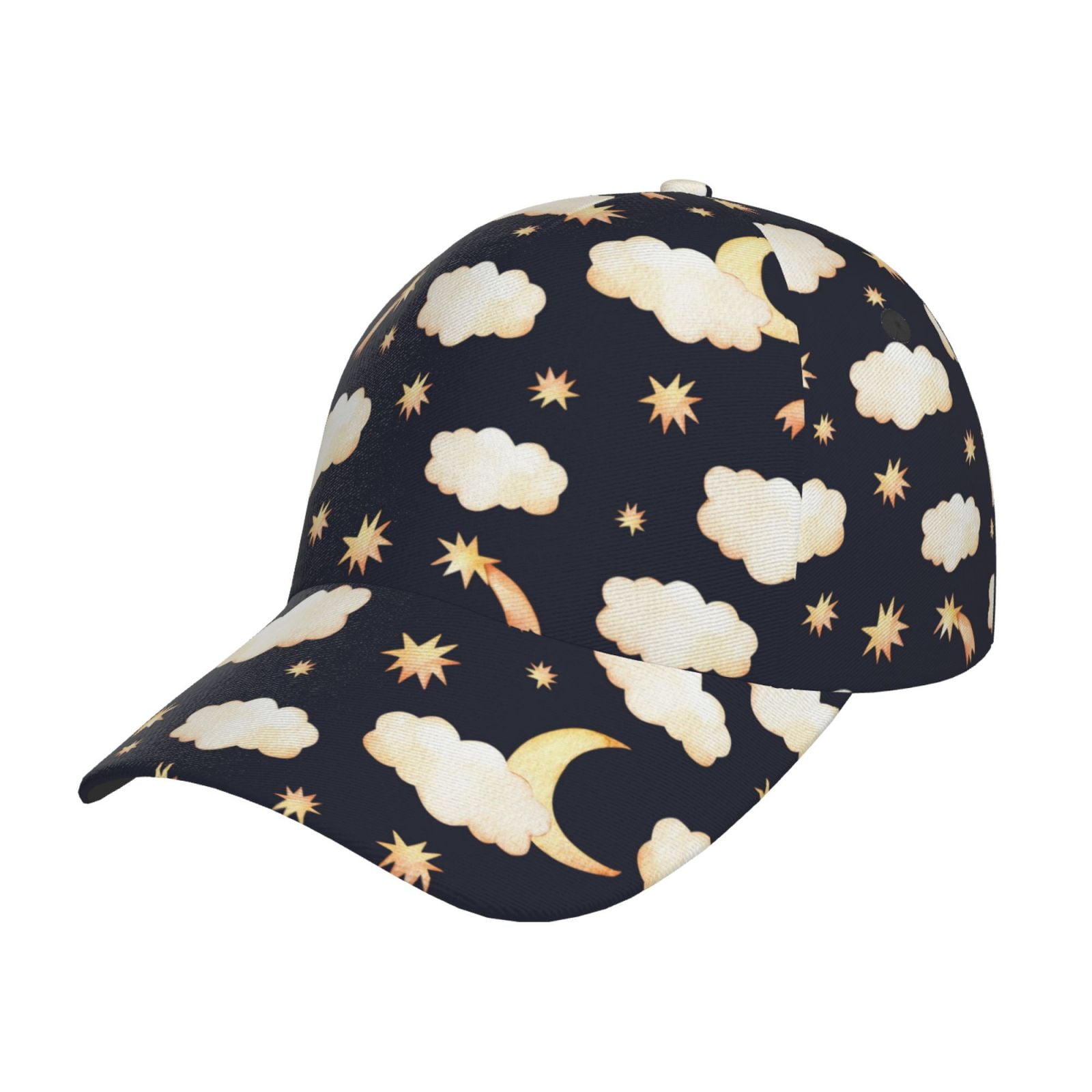 Baseball Cap - cute clouds moon stars Starry sky Hats for Men Women Low ...