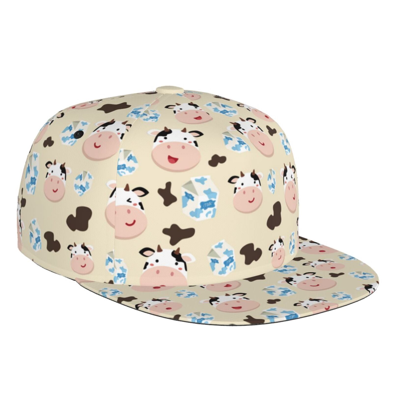 Baseball Cap - cute cow_A Hats for Men/Women Low Profile Adjustable ...