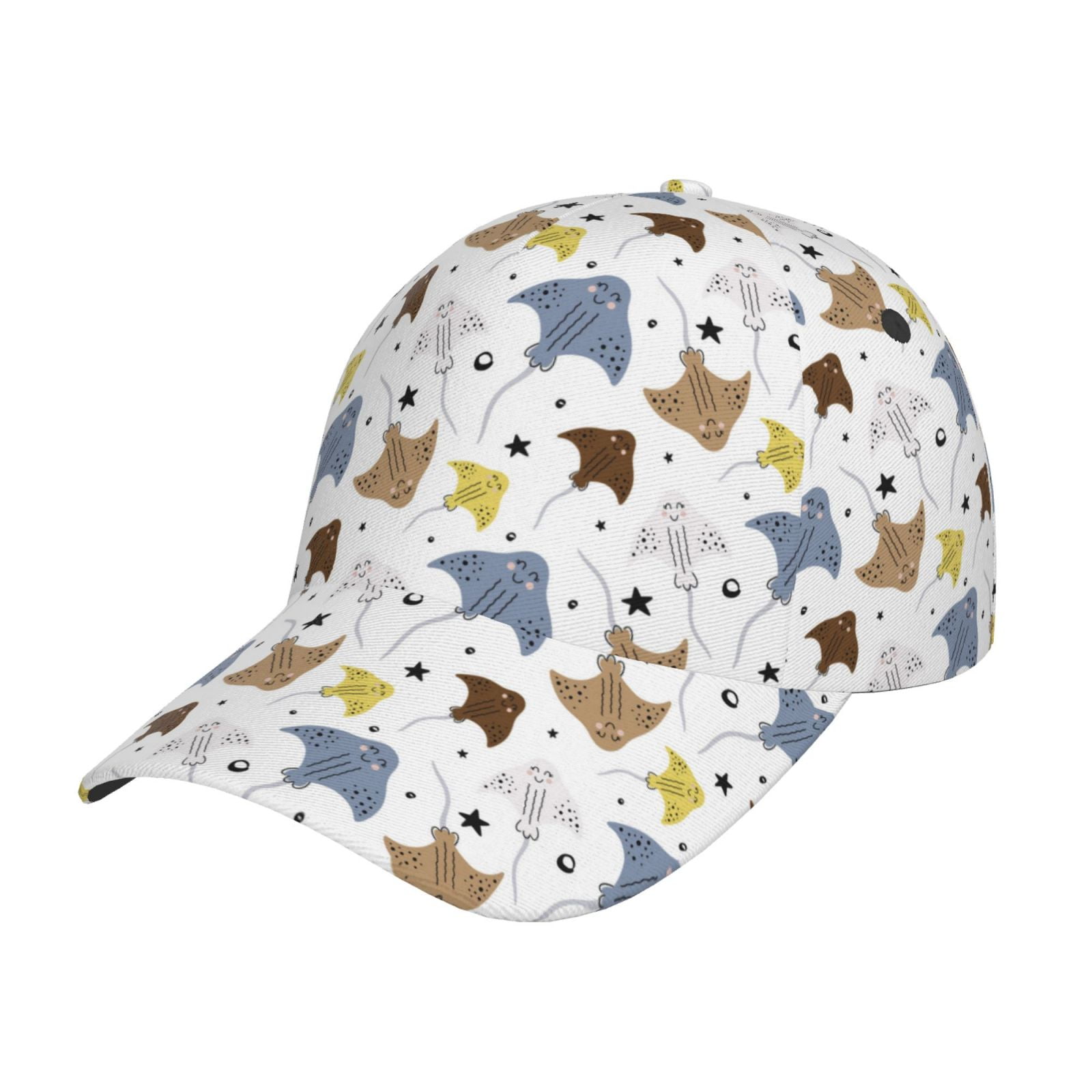 Baseball Cap - cute stingrays scandinavian style Hats for Men Women Low ...
