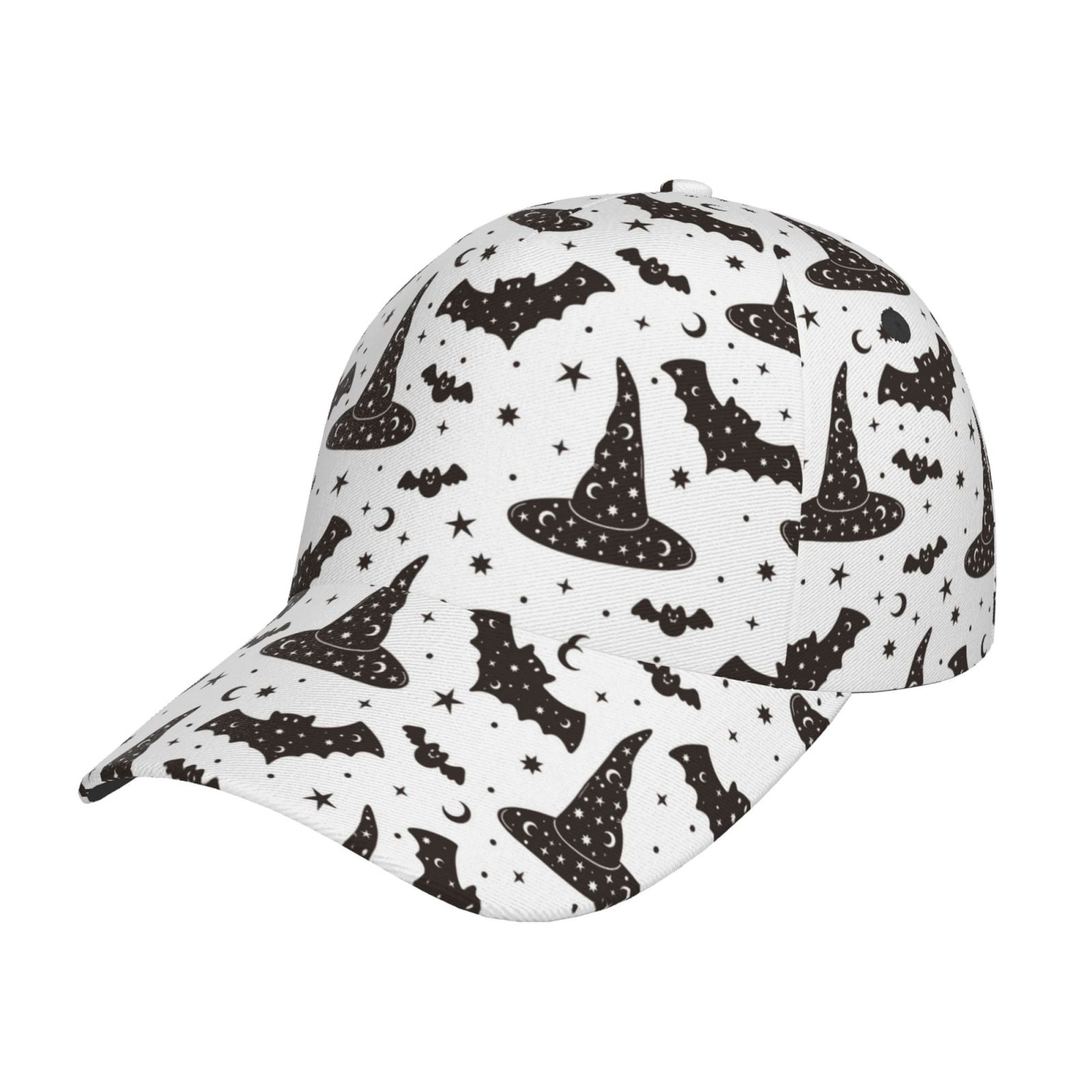 Baseball Cap - cute witch hat bat star Hats for Men Women Low Profile ...