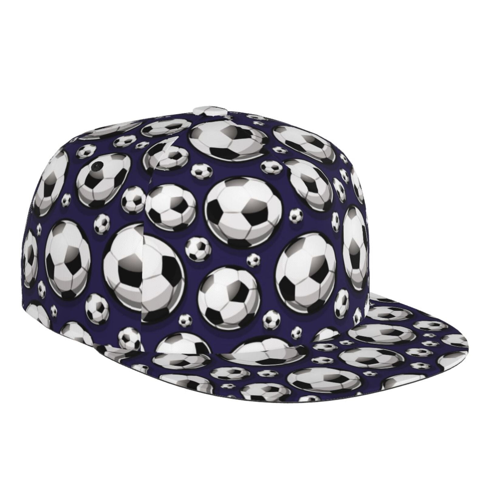 Baseball Cap - football soccer ball navyblue Hats for Men/Women Low ...