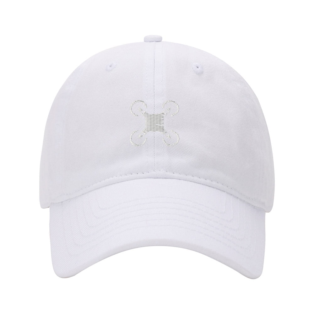 Baseball Cap for Men Women Drone Embroidered Washed Cotton Dad Hat ...