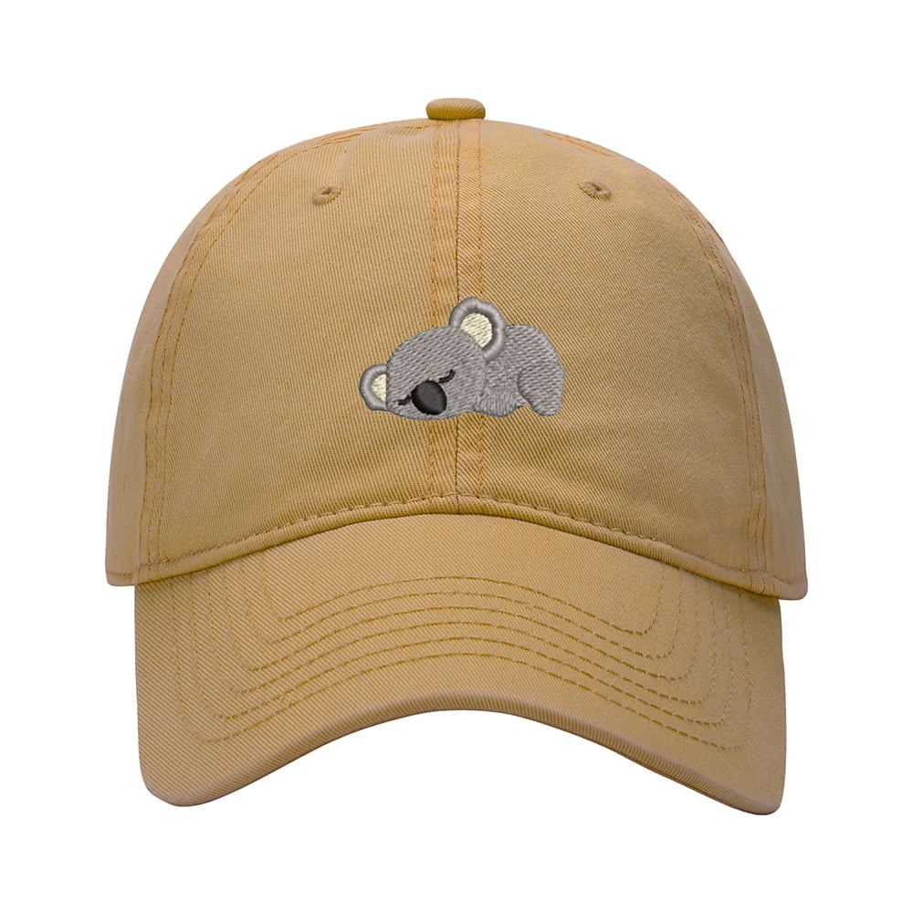 Baseball Cap for Men Women Koala Animal Embroidered Washed Cotton Dad ...