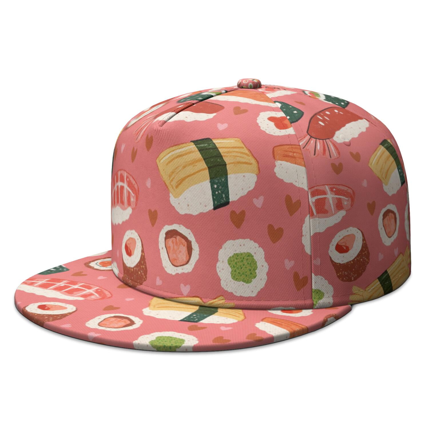 Baseball Cap for Men Women,Sushi Trucker Hat Teens Adjustable Baseball ...