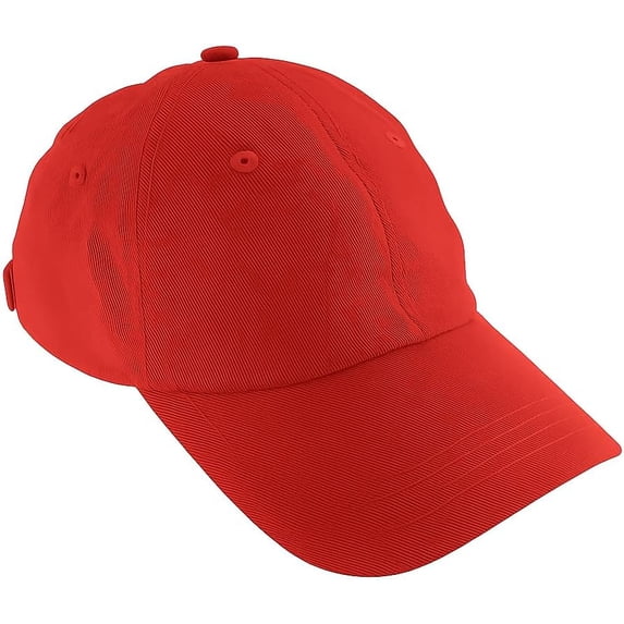 Baseball Cap for Men & Women - Unstructured Adjustable Classic Low Profile Plain Cap - 100% ...