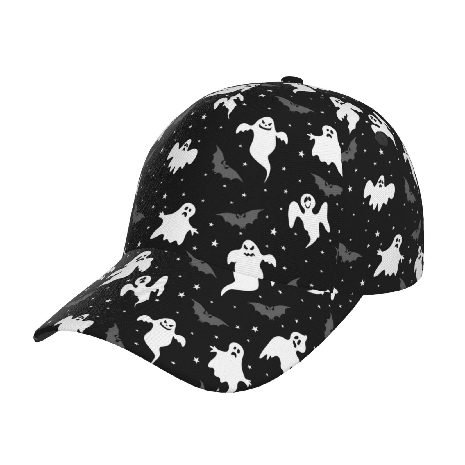 Baseball Cap, ghost halloween bat Sun Hats for Men Women, Adjustable ...