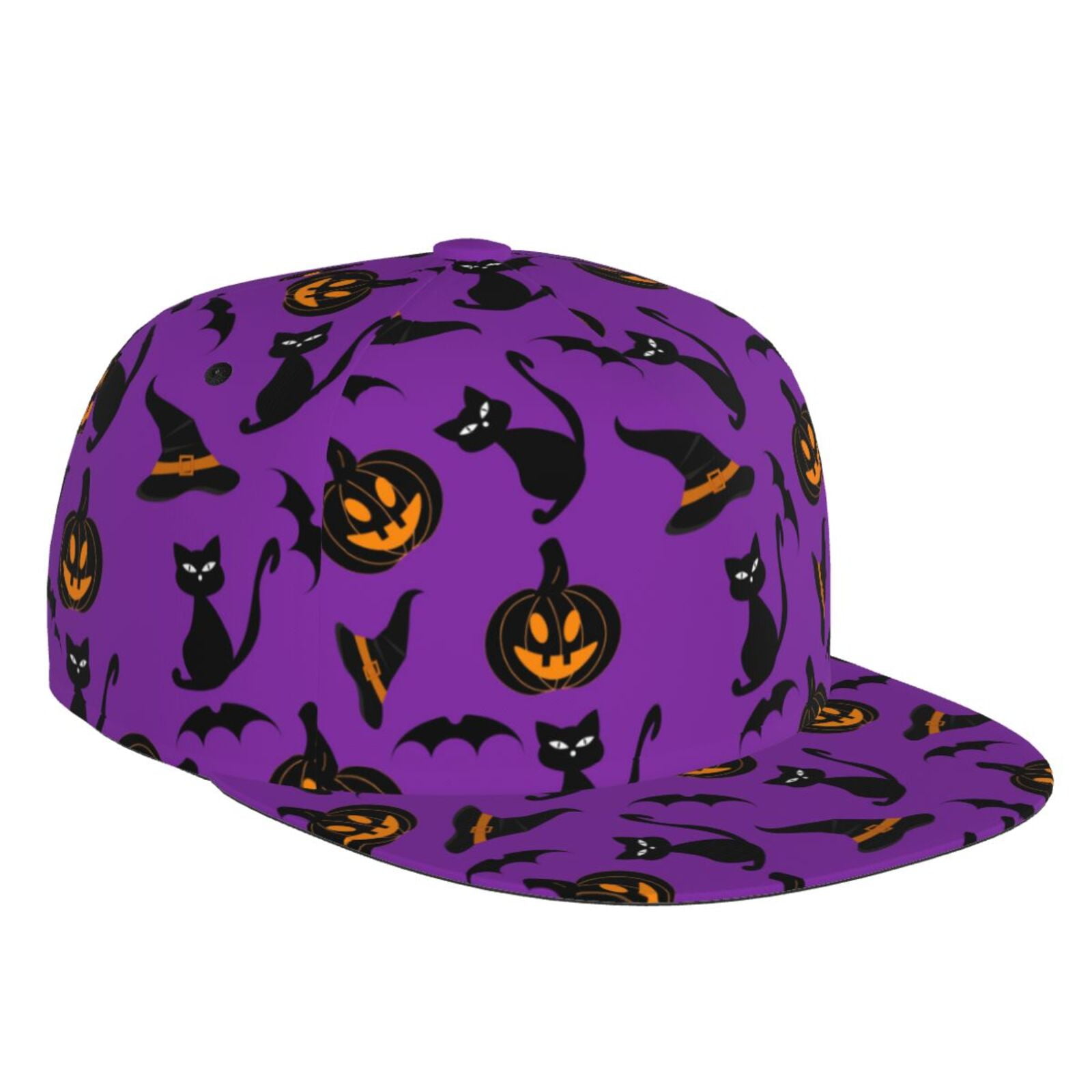 Baseball Cap - halloween cat bat Hats for Men/Women Low Profile ...