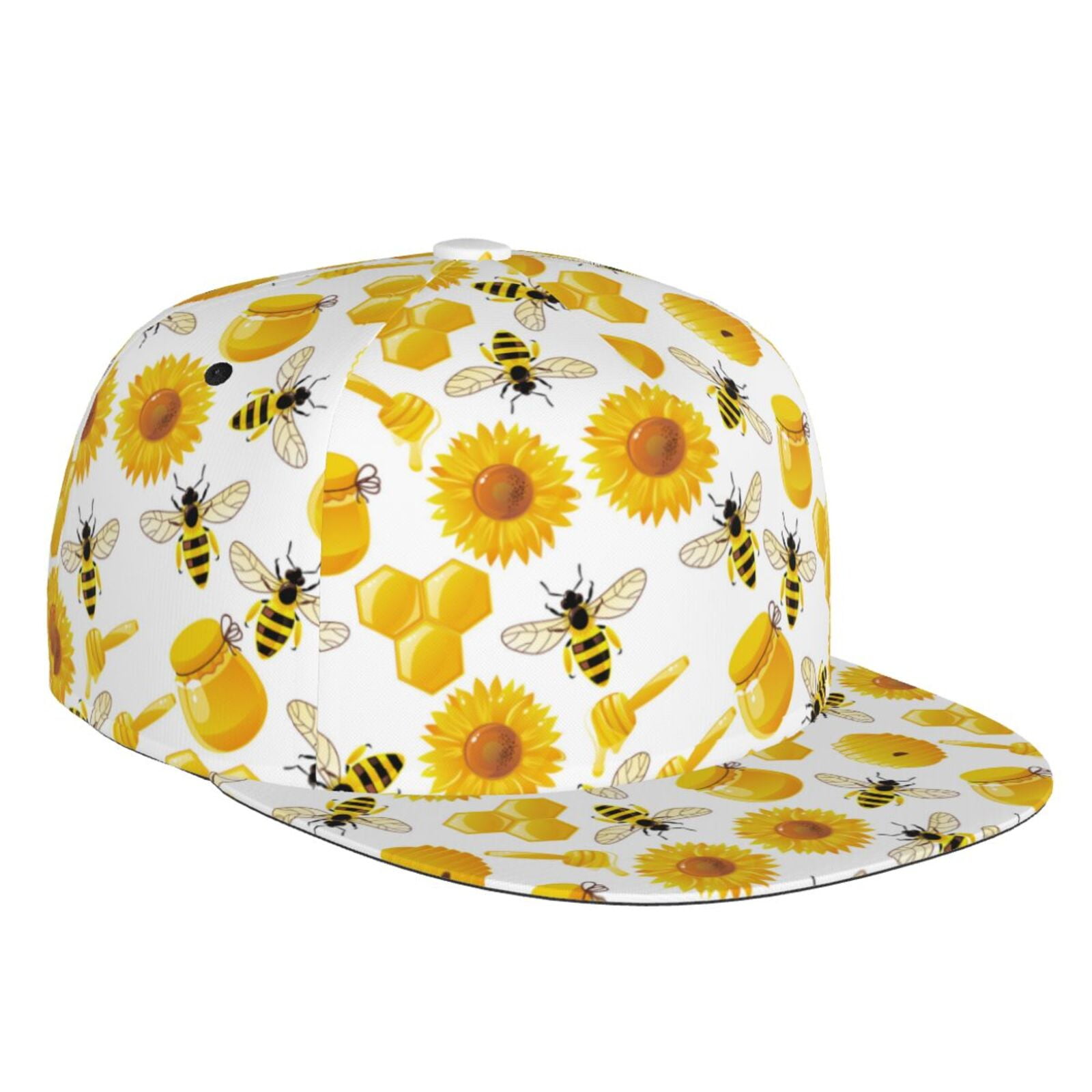 Baseball Cap - lively cartoon bees honey Hats for Men/Women Low Profile ...