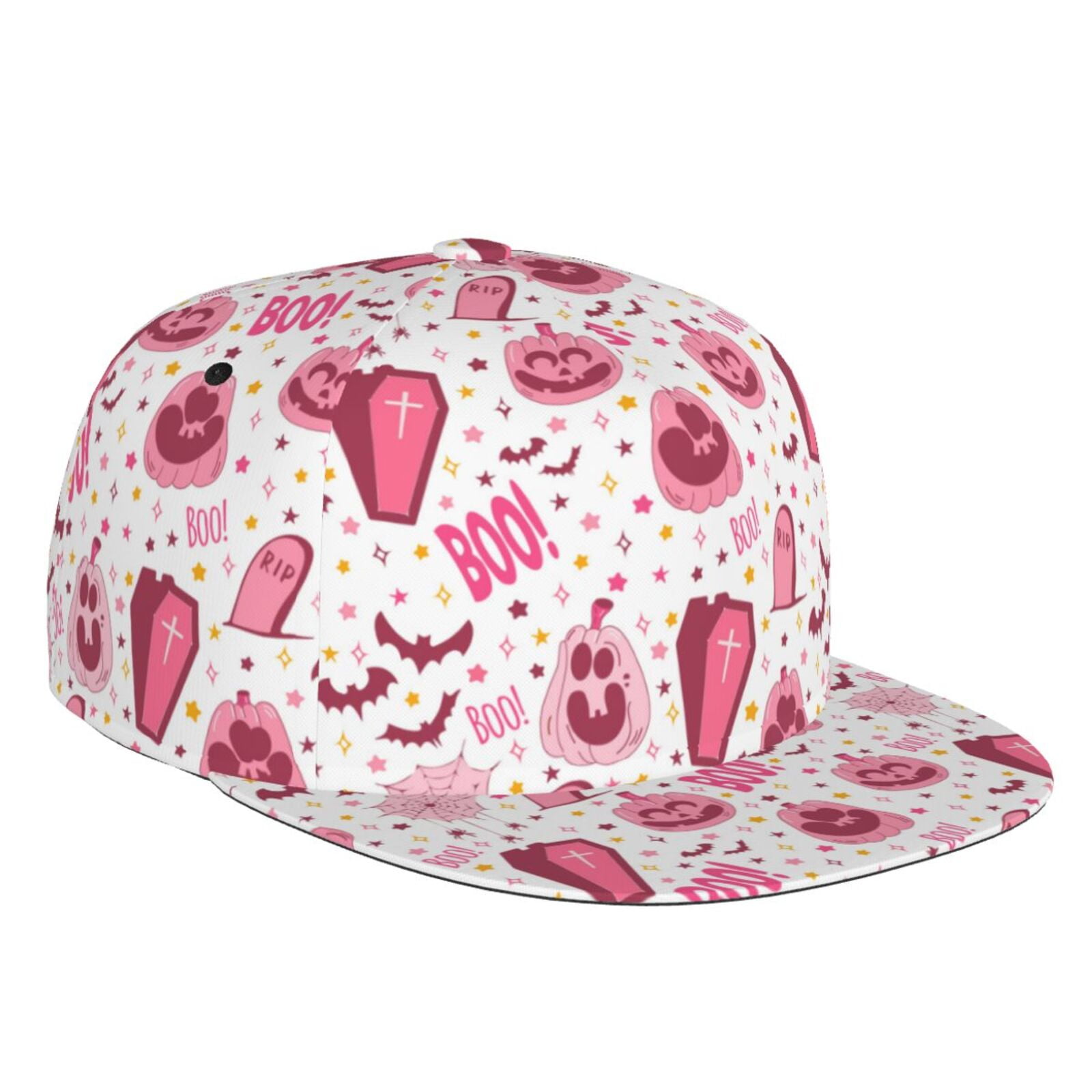 Baseball Cap - pink halloween pumpkins Hats for Men/Women Low Profile ...