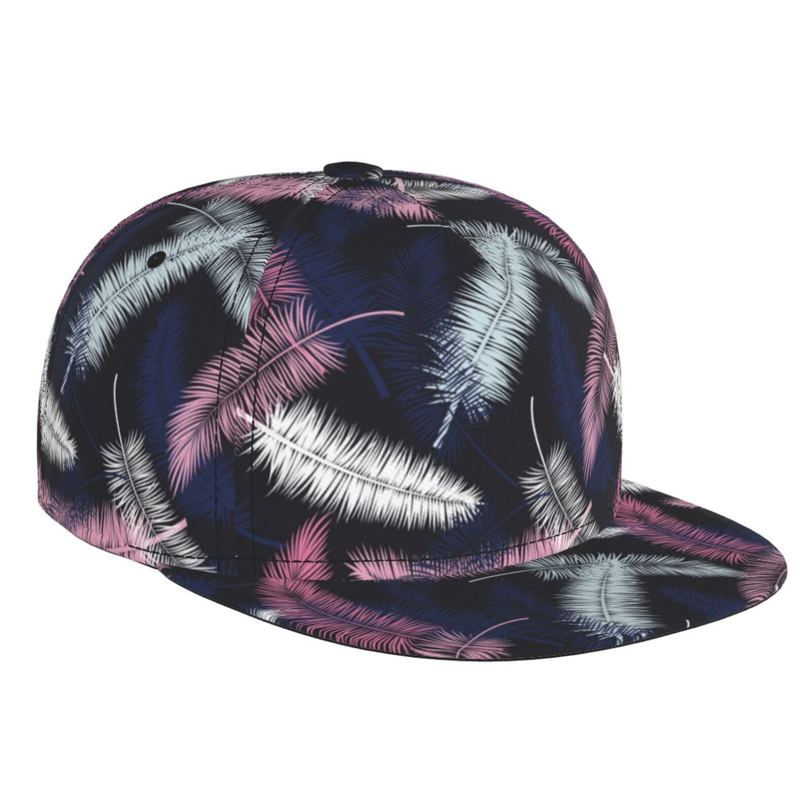 Baseball Cap - pink white feathers Hats for Men/Women Low Profile ...
