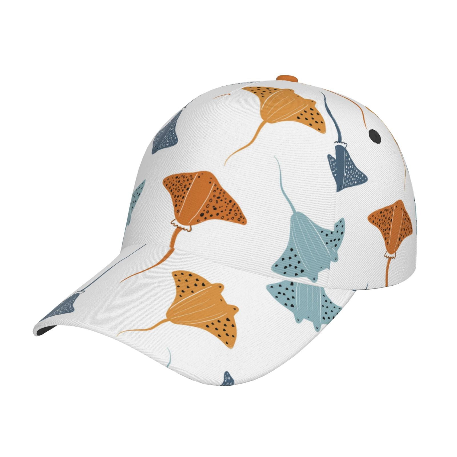 Baseball Cap, stingrays cartoon cute Trucker Hats Women Dad Hat for ...