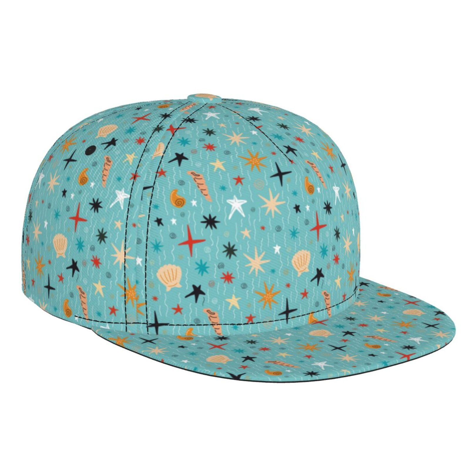 Baseball Cap - summer shells corals starfish Hats for Men/Women Low ...