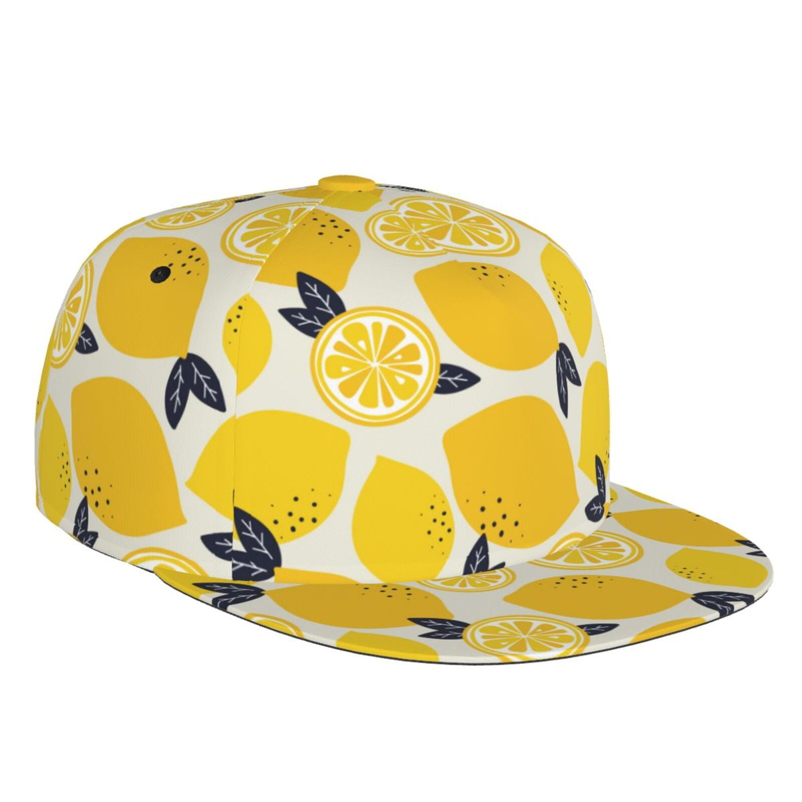 Baseball Cap - yellow Lemon pattern Hats for Men/Women Low Profile ...