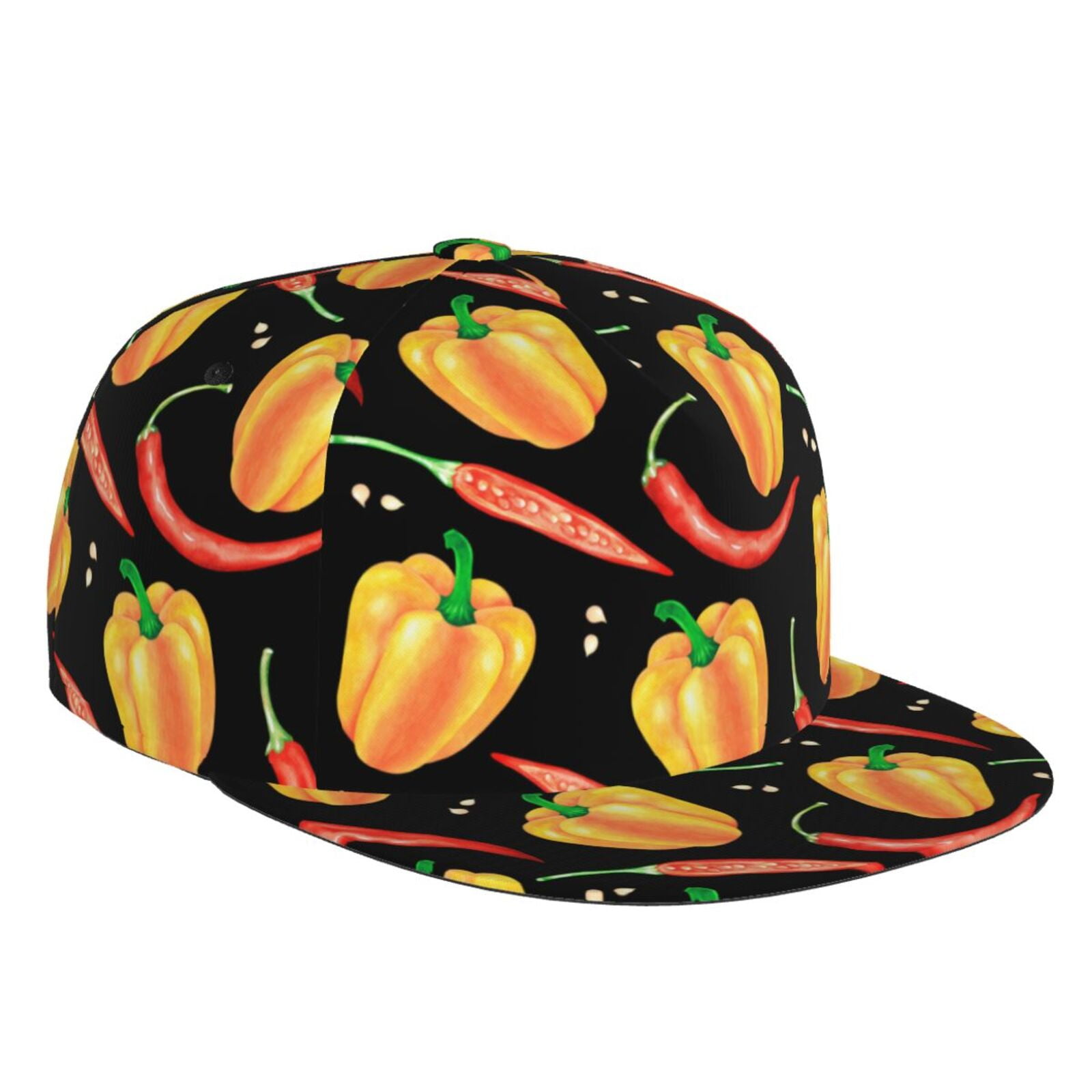 Baseball Cap - yellow Pepper red Hats for Men/Women Low Profile ...