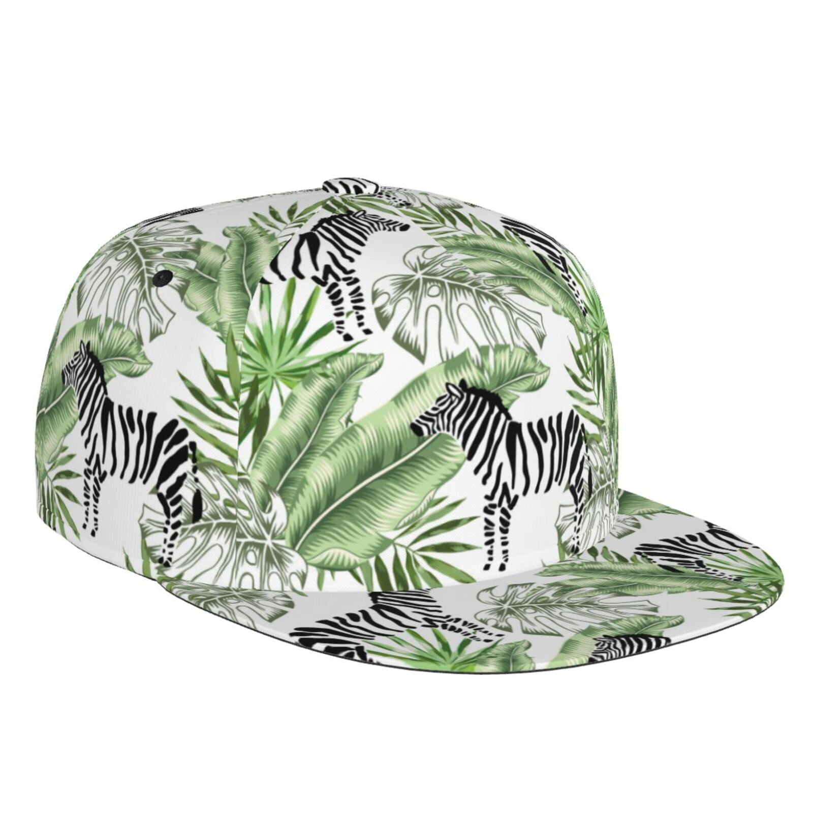 Baseball Cap - zebras Tropical Leaves cute Hats for Men/Women Low ...
