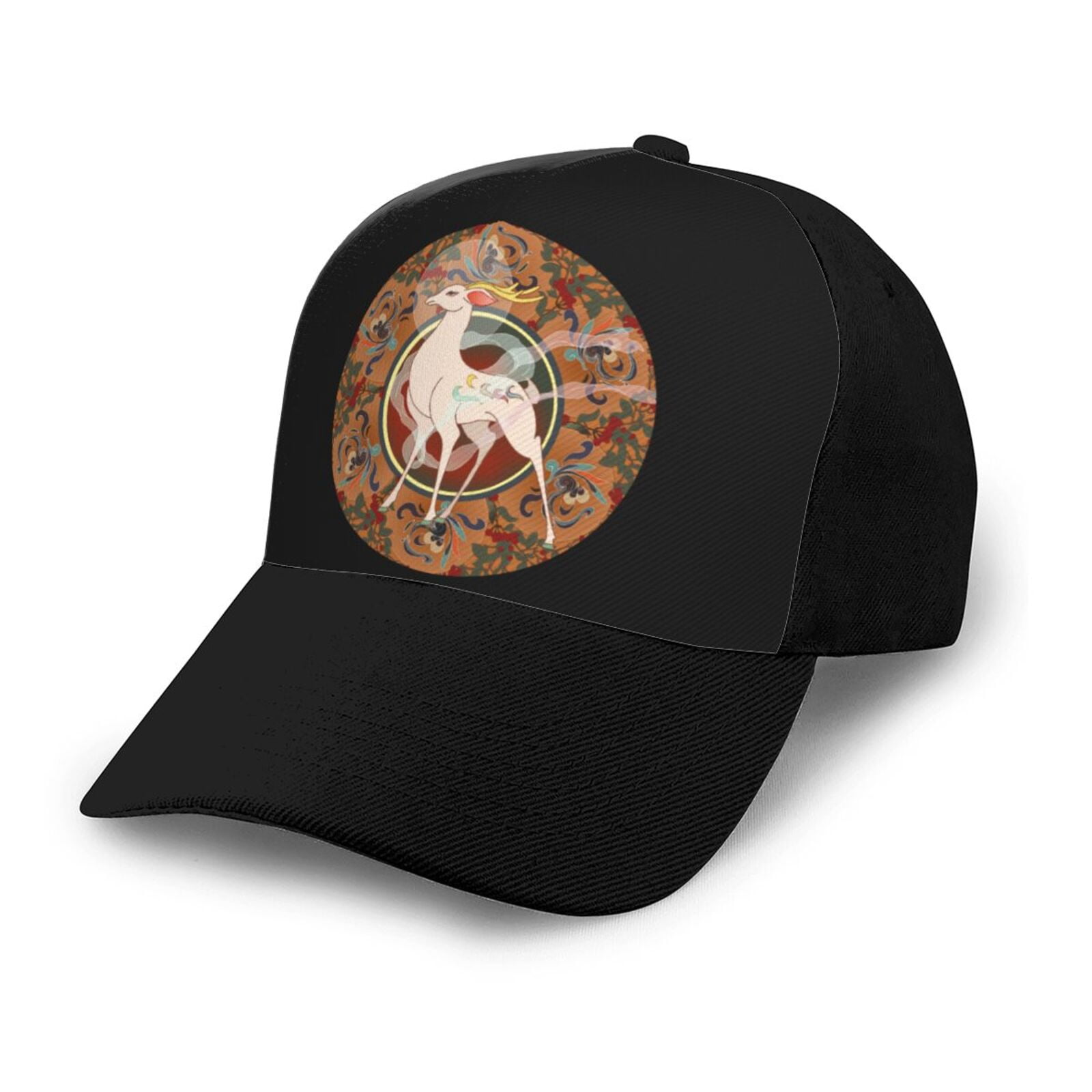 Baseball Capcartoon Cute Deer Statue - Walmart.com