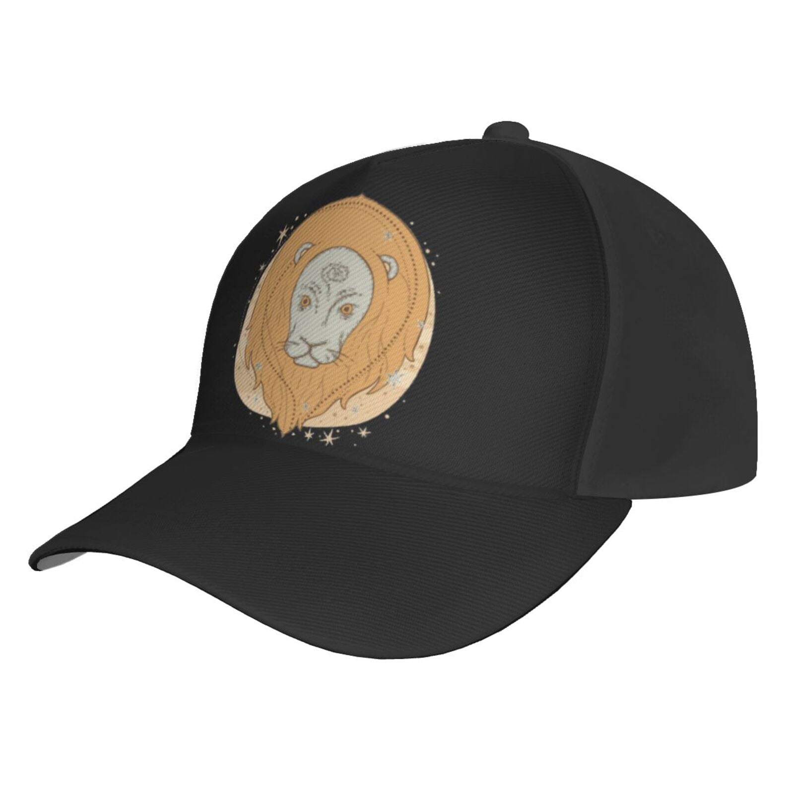 Baseball Capconstellation Icon Leo Lion Head - Walmart.com