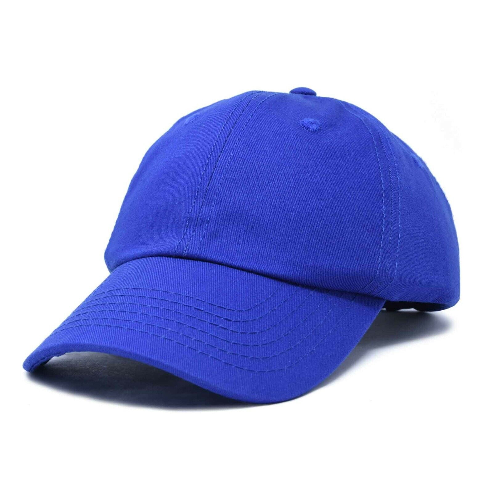 Baseball Caps Dad Hats 100% Cotton Unisex Plain Blank Adjustable ...