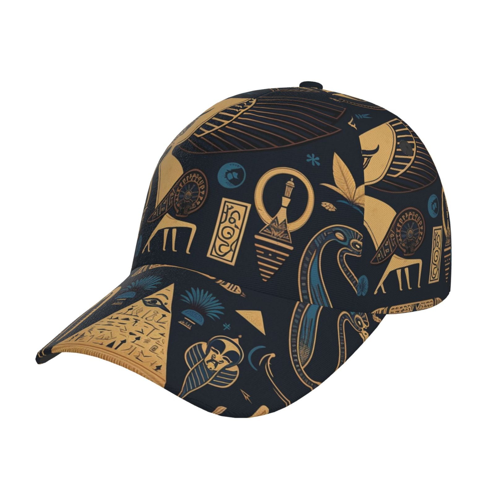 Baseball Caps Dad Trucker Hat Sun Hats Snapback for Outdoor Sport, Egyptian Symbols Hieroglyphs ...
