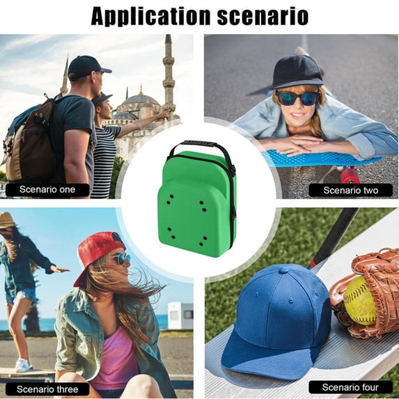 Baseball Caps Hat Organizer Travel Organizer Case Anti-Pressure and ...