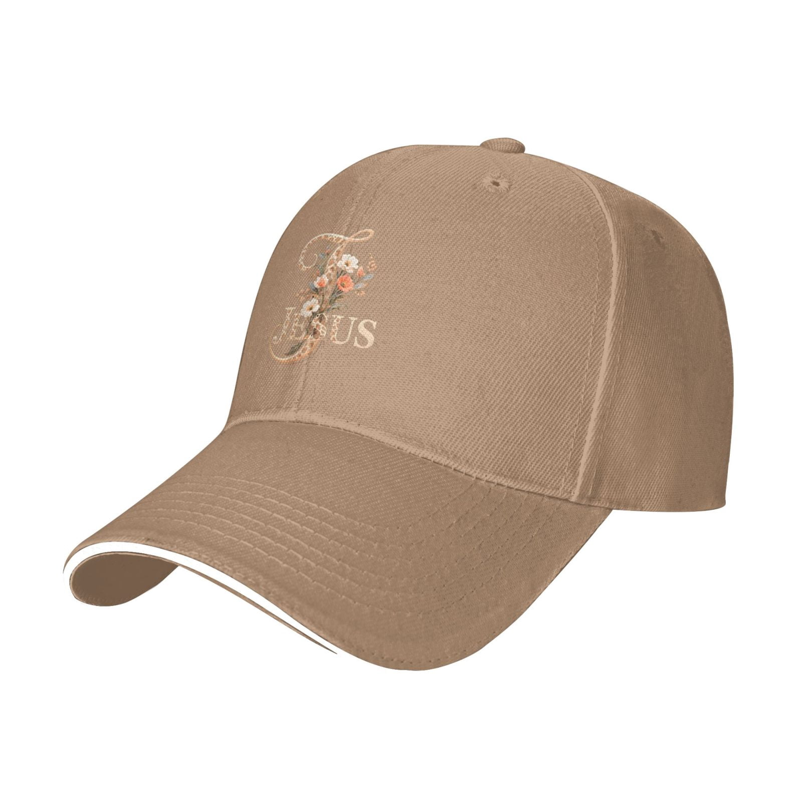Baseball Caps Leopard Print Floral Art And Jesus (2) Printing Dad Hat ...