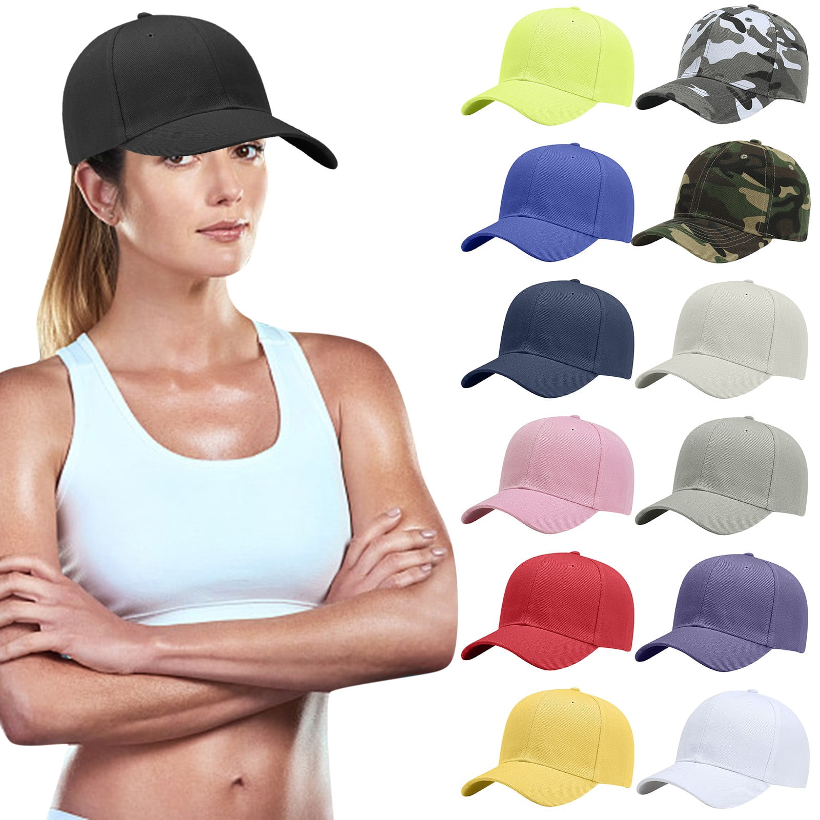 Baseball Caps for Men and Women, Vintage Harajuku Style Baseball Cap ...