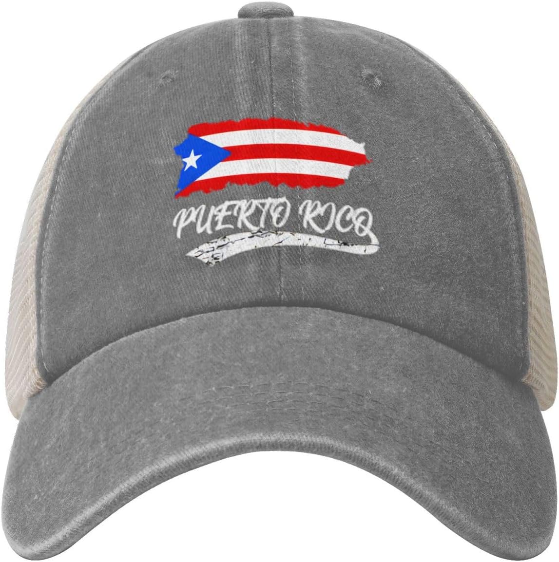 Baseball Caps Puerto Rico Flag Flying Hat Cap Adjustable Fitted Hat ...