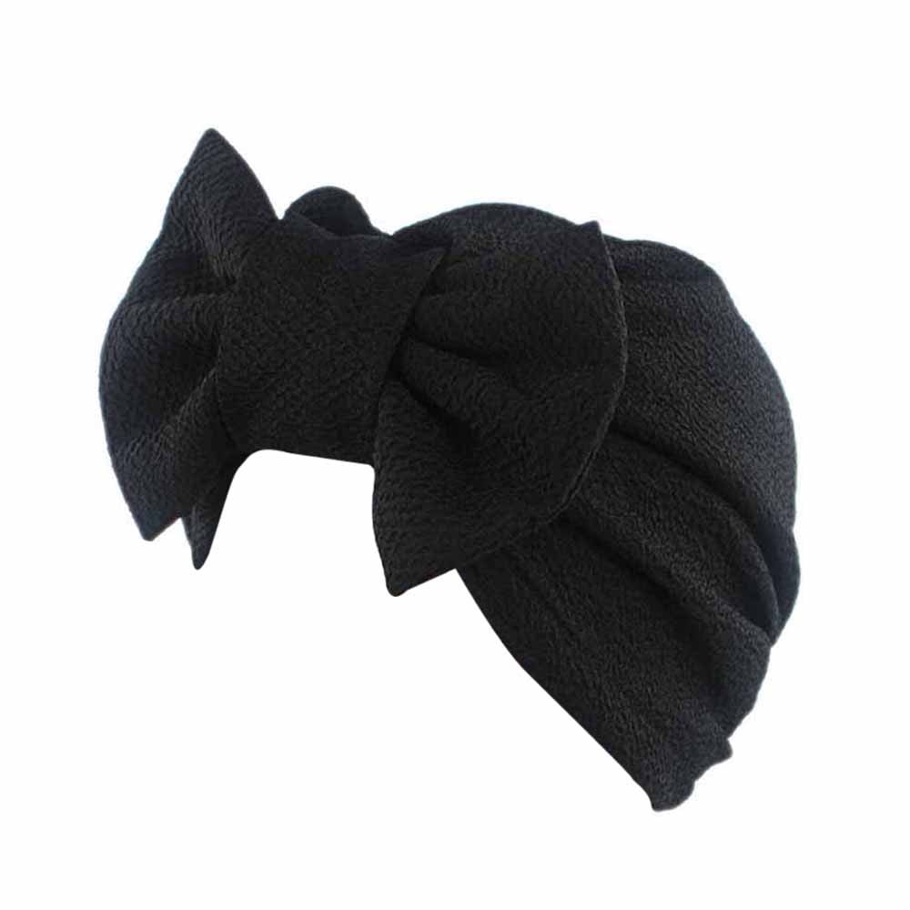 Baseball Caps Women Bow Cancer Chemo Hat Beanie Scarf Turban Head Wrap ...