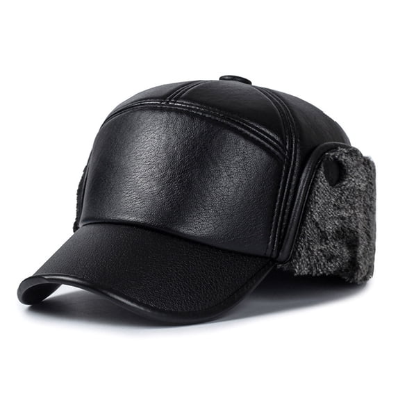 Baseball Caps for Winter Sports Stylish Hat Furry Baseball Hat for Men ...