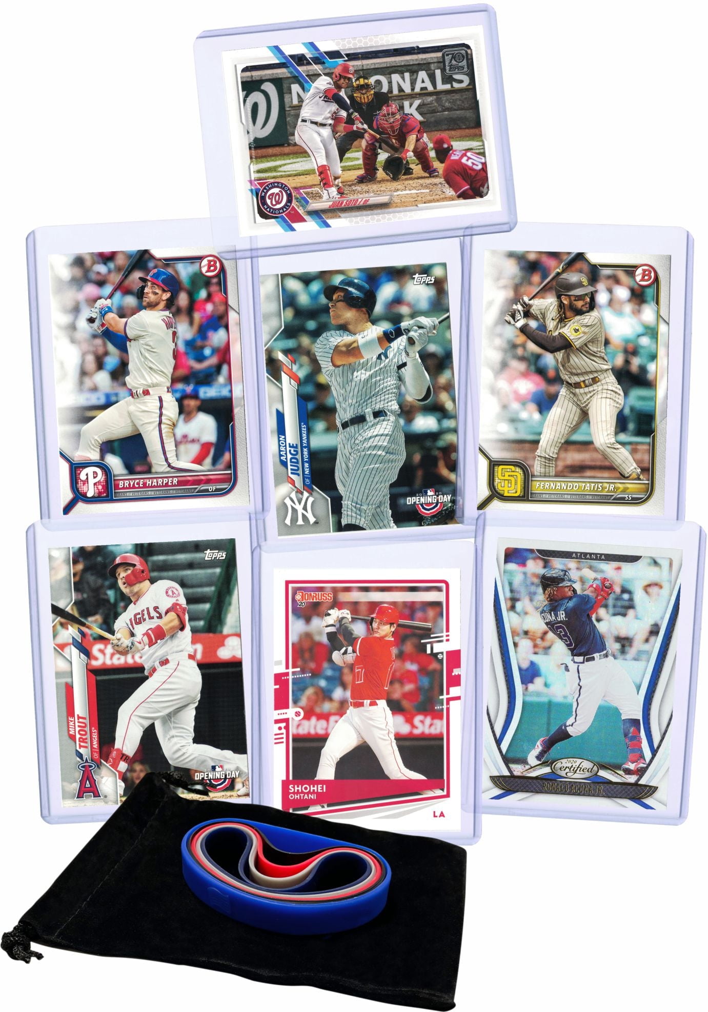 Baseball Cards: Aaron Judge, Shohei Ohtani, Mike Trout, Ronald Acuna Jr ...