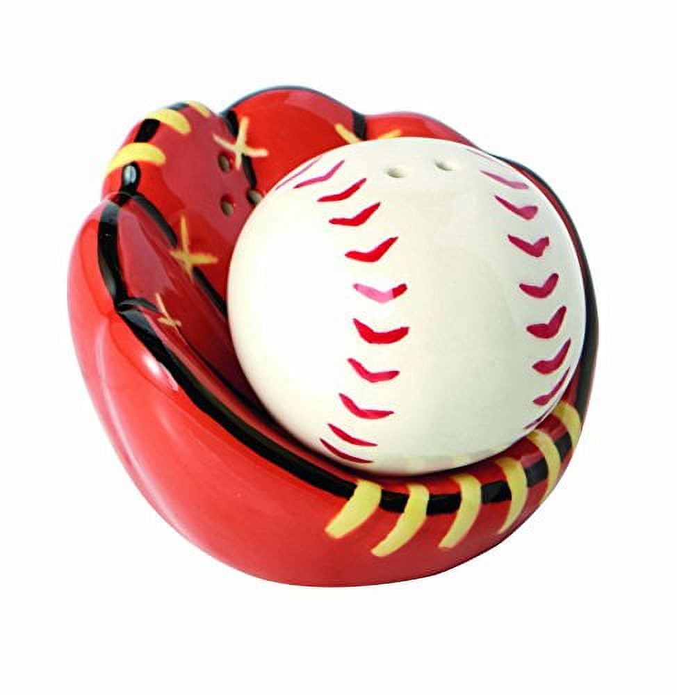 Baseball Catchers Mitt Ceramic Salt and Pepper Shakers - Walmart.com