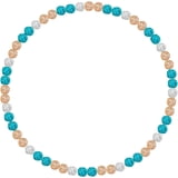 Baseball Chain Beaded Necklace, 16/18/20'' Ice Collection Diamond Bling ...