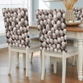 Baseball Chair Back Covers, White Red Art Sport Removable Chair Covers ...