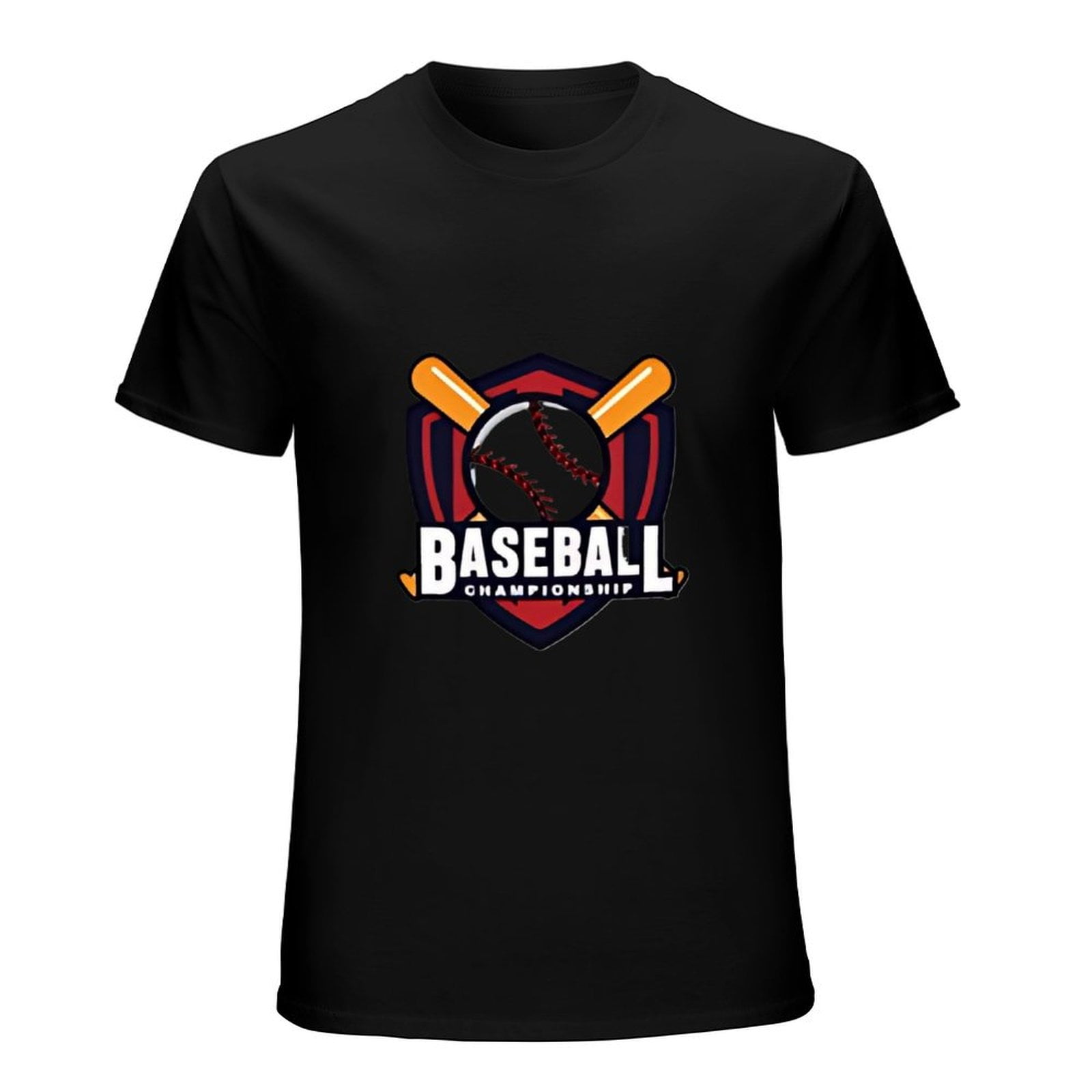 Baseball Championship Logo Men's T-Shirt Retro Vintage Sport Event Men ...