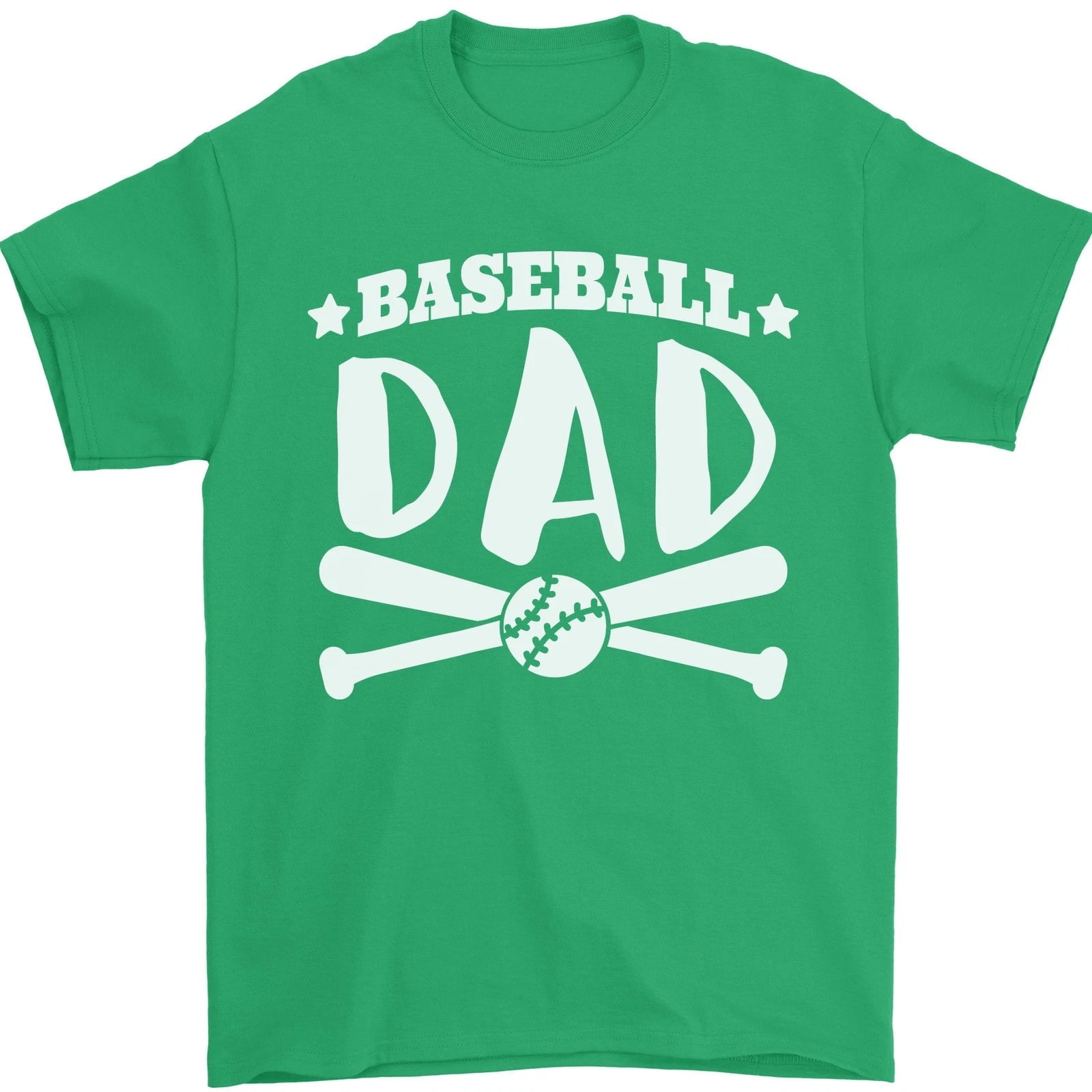 Baseball & Chill Dad Tee, Relaxed Fit for Sports Days - Walmart.com