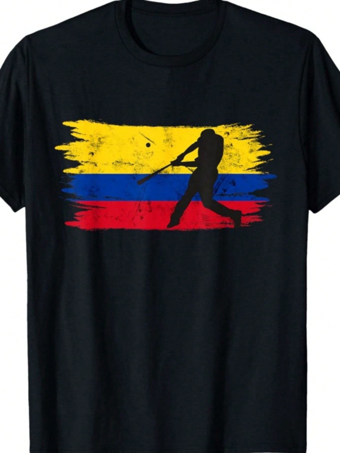 Baseball Colombia Flag Colombian Beisbol In Colombiano T-Shirt ...