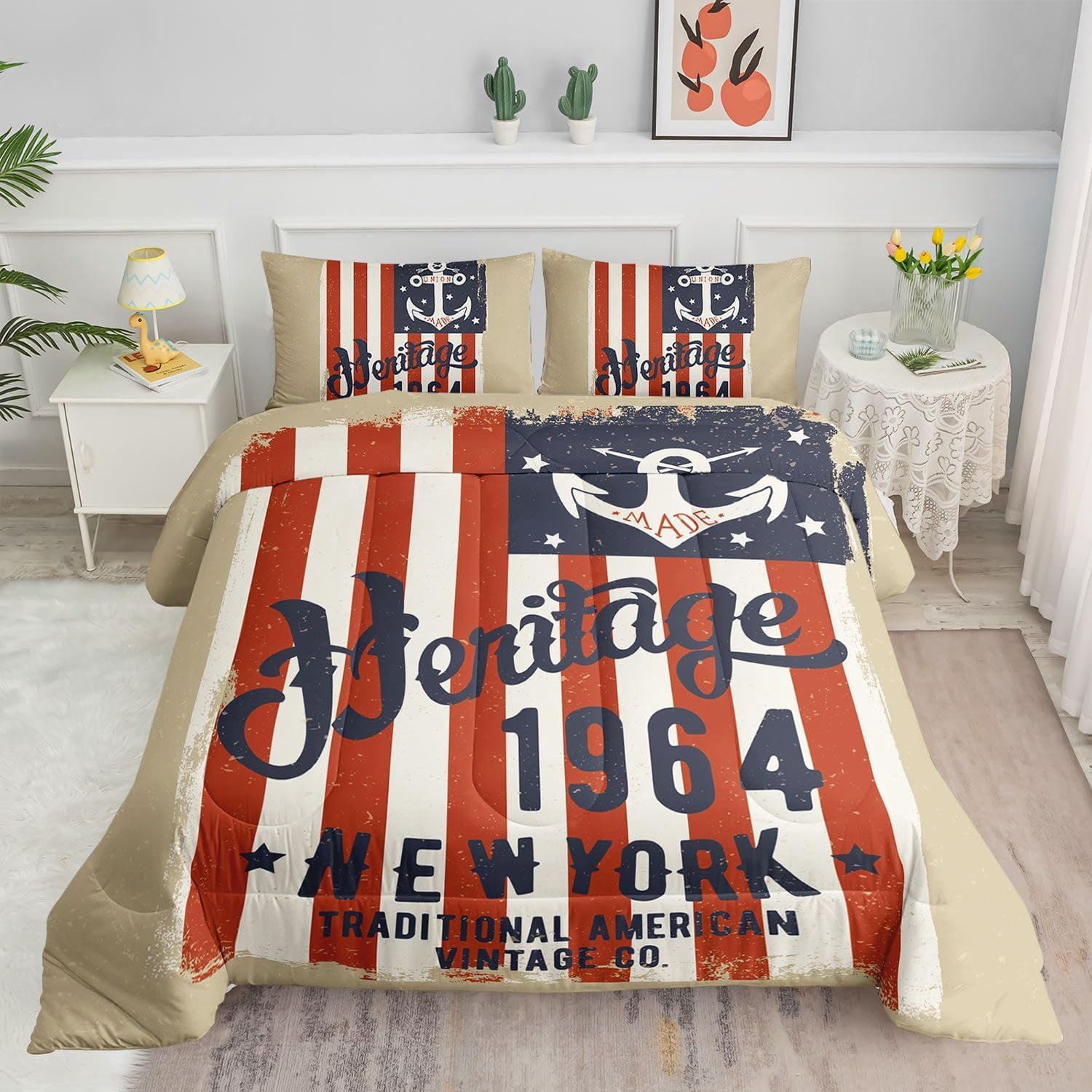 Baseball Comforter Set for Kids Teens Boys Ball Sports Player Comforter ...