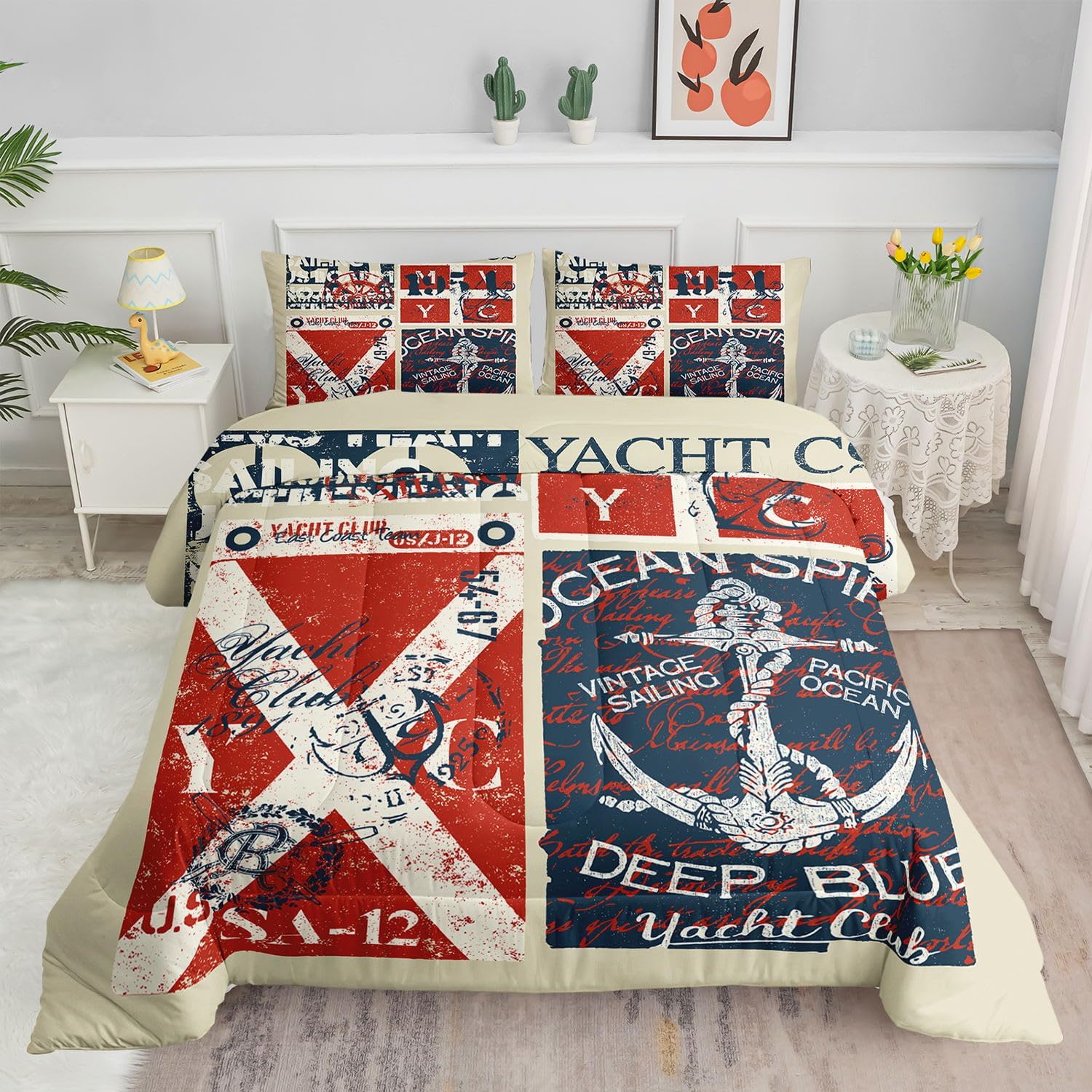 Baseball Comforter Set for Kids Teens Boys Ball Sports Player Comforter ...