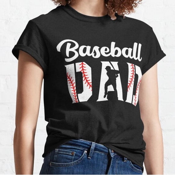 Baseball Dad Apparel Dad Baseball Classic T-shirt - Walmart.com