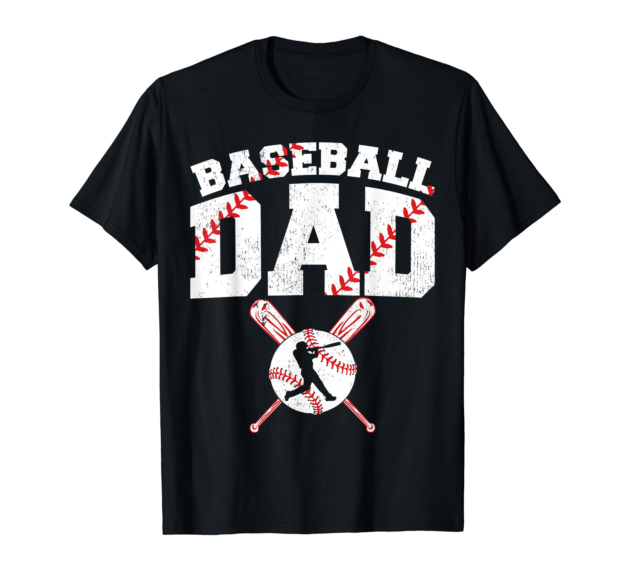 Baseball Dad Apparel - Dad Baseball Father's Day Men Casual Retro T ...