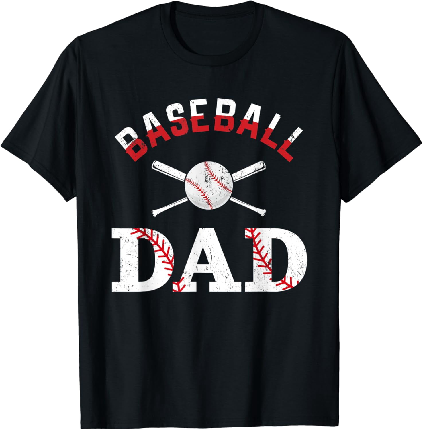 Baseball Dad Happy Shirts For Men Boys T-Shirt - Walmart.com