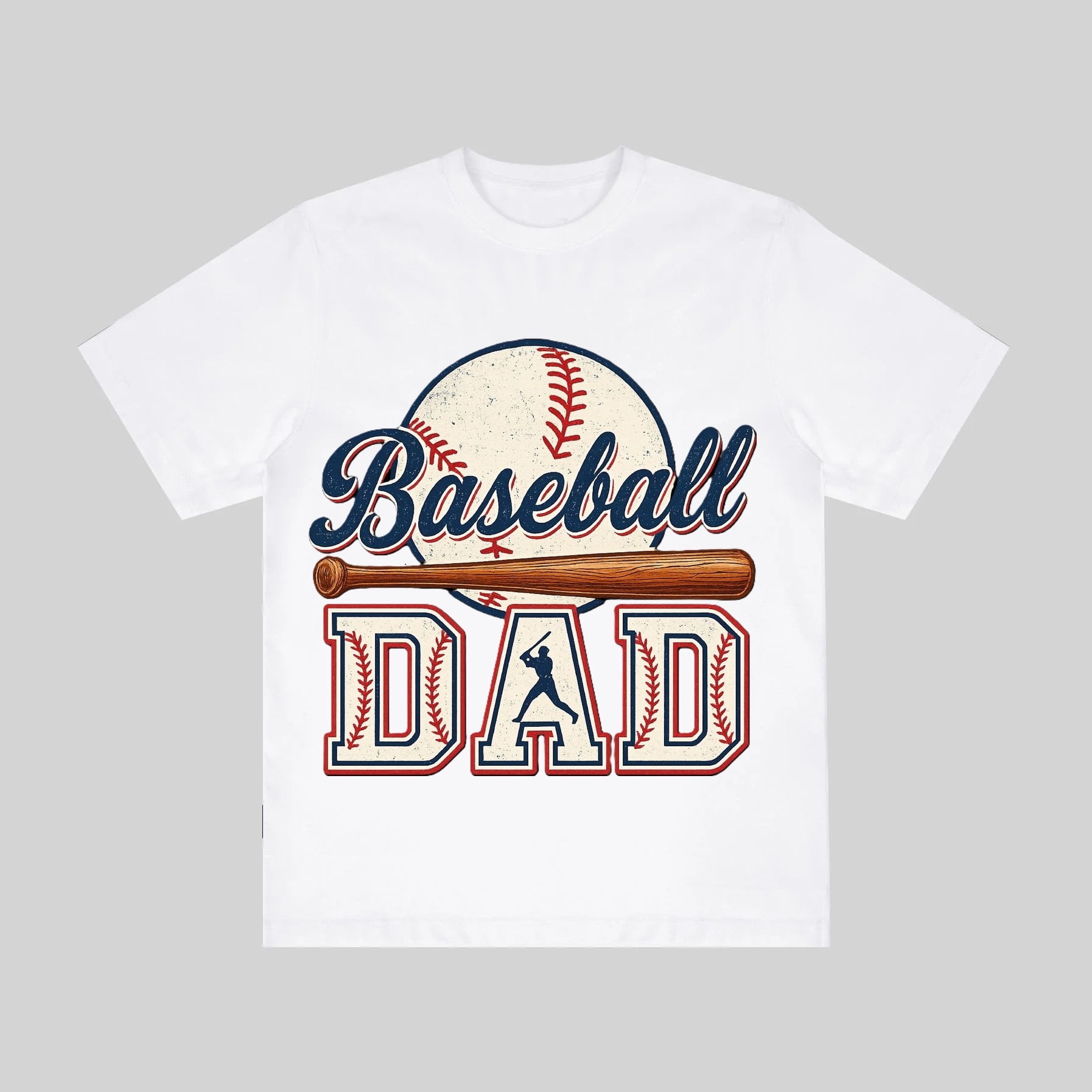 Baseball Dad Mode On Tee, Cool Athletic Style Shirt - Walmart.com
