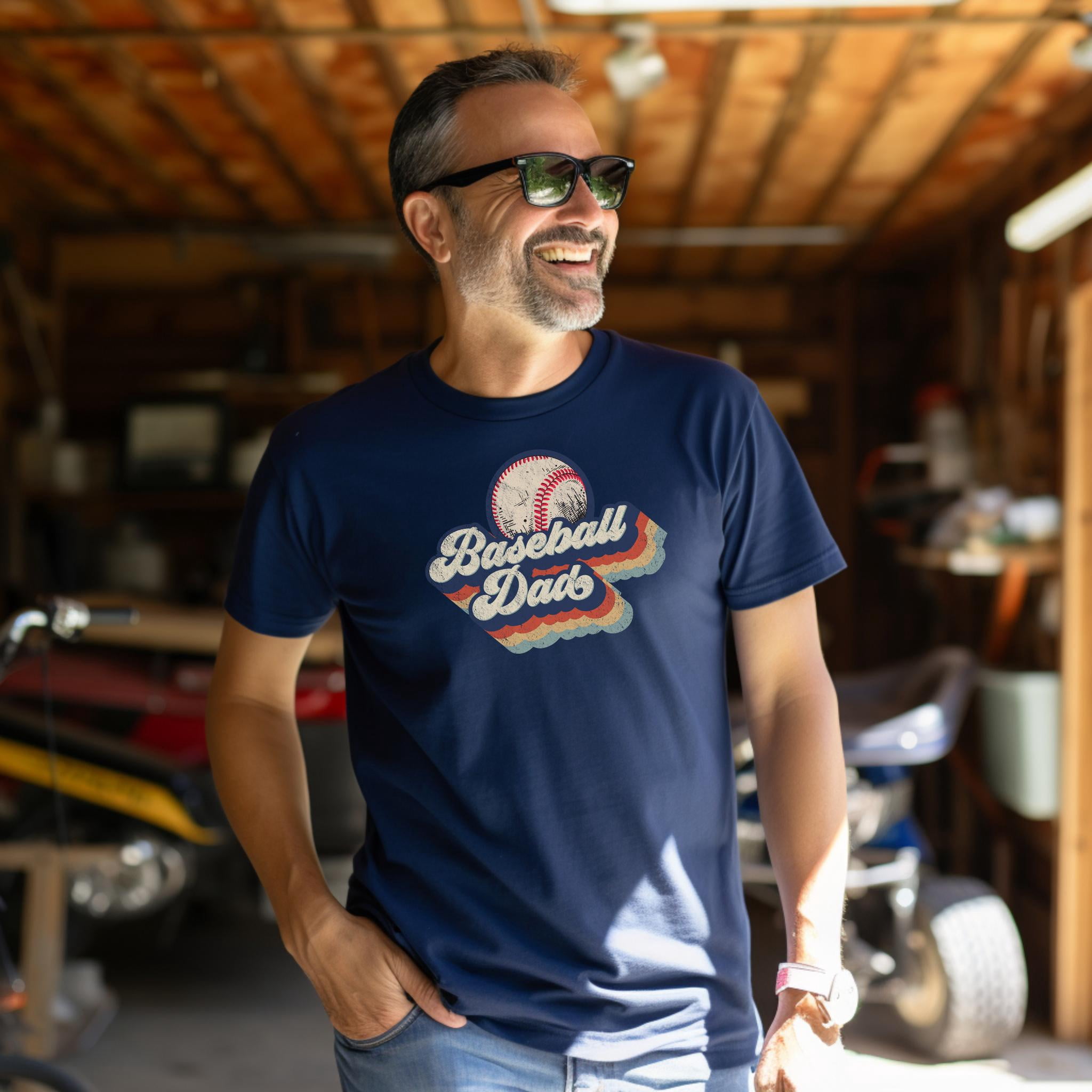 Baseball Dad Shirt for Father’s Day Baseball Gift for Him Husband ...
