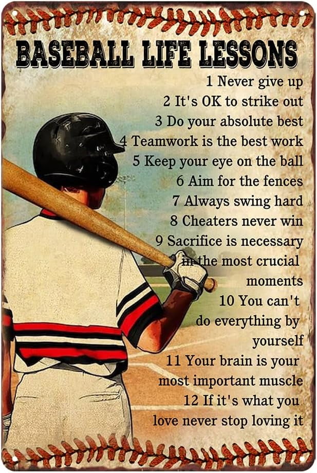 Baseball Decor For Boys Room Baseball Wall Art Baseball Stuff For Boys ...