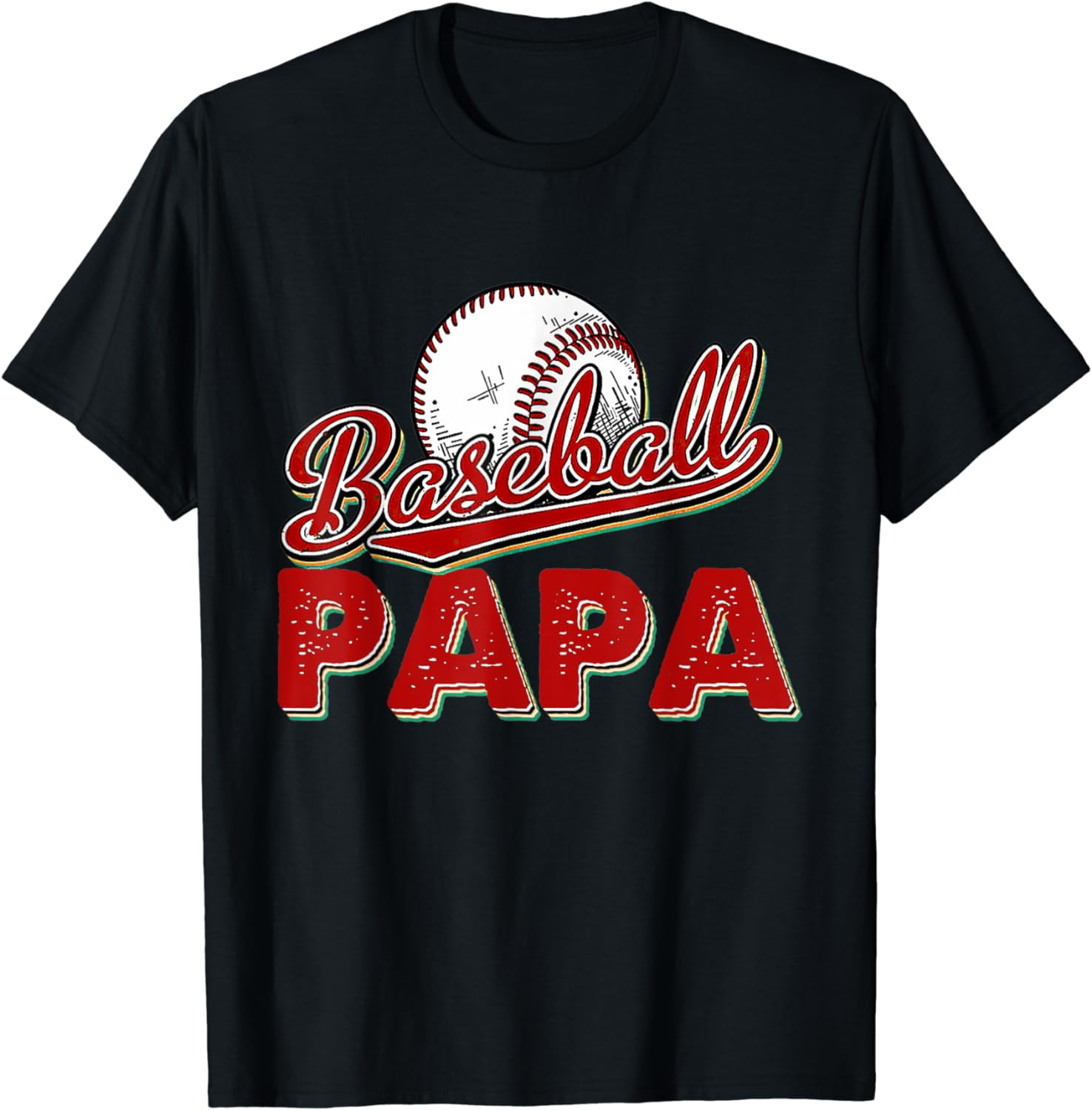 Baseball Design For Men Papa Flag Baseball Fathers Day Funny Creative ...