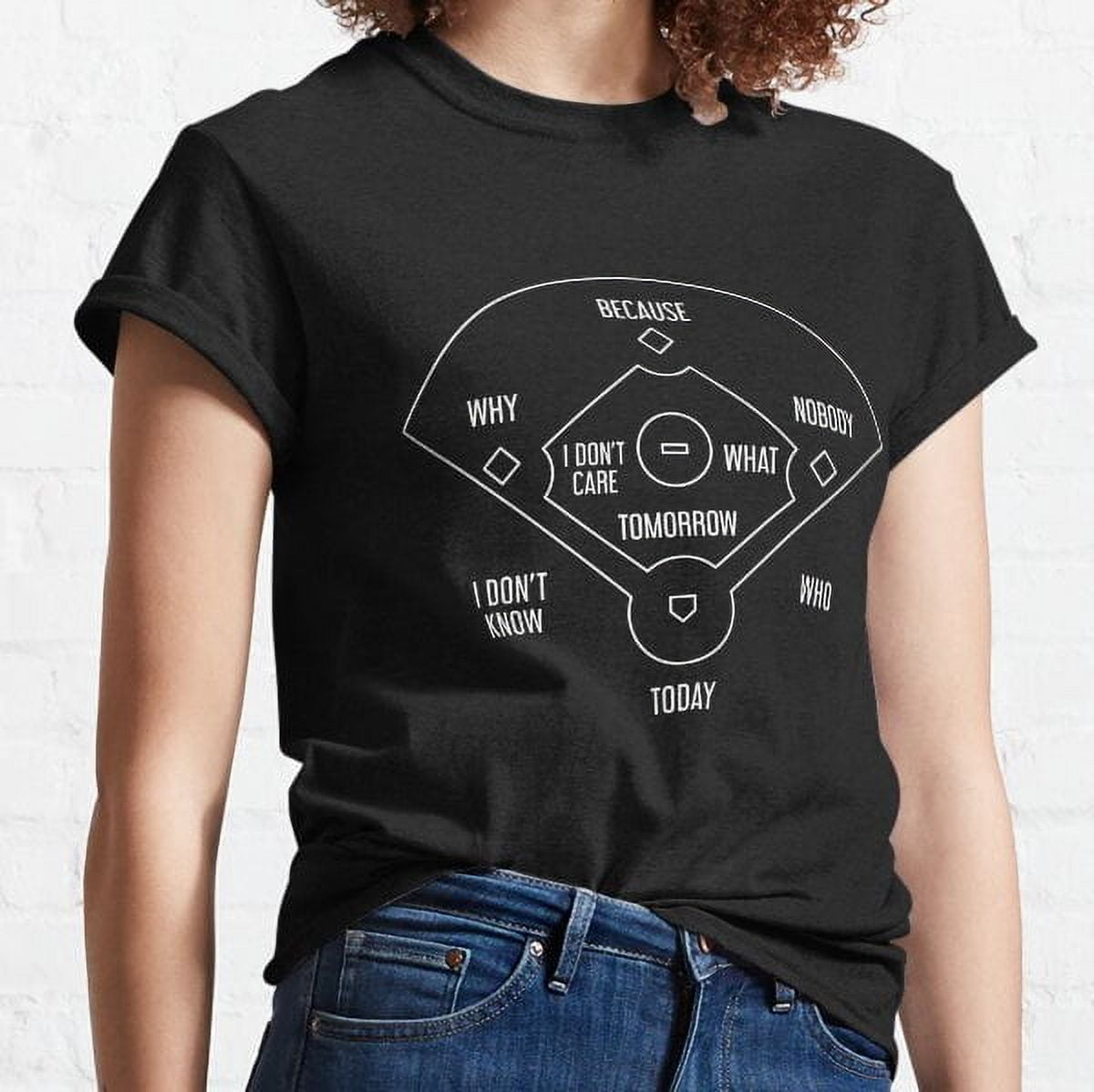 Baseball Diamond Baseball Season Baseball Shirt Classic T-shirt ...